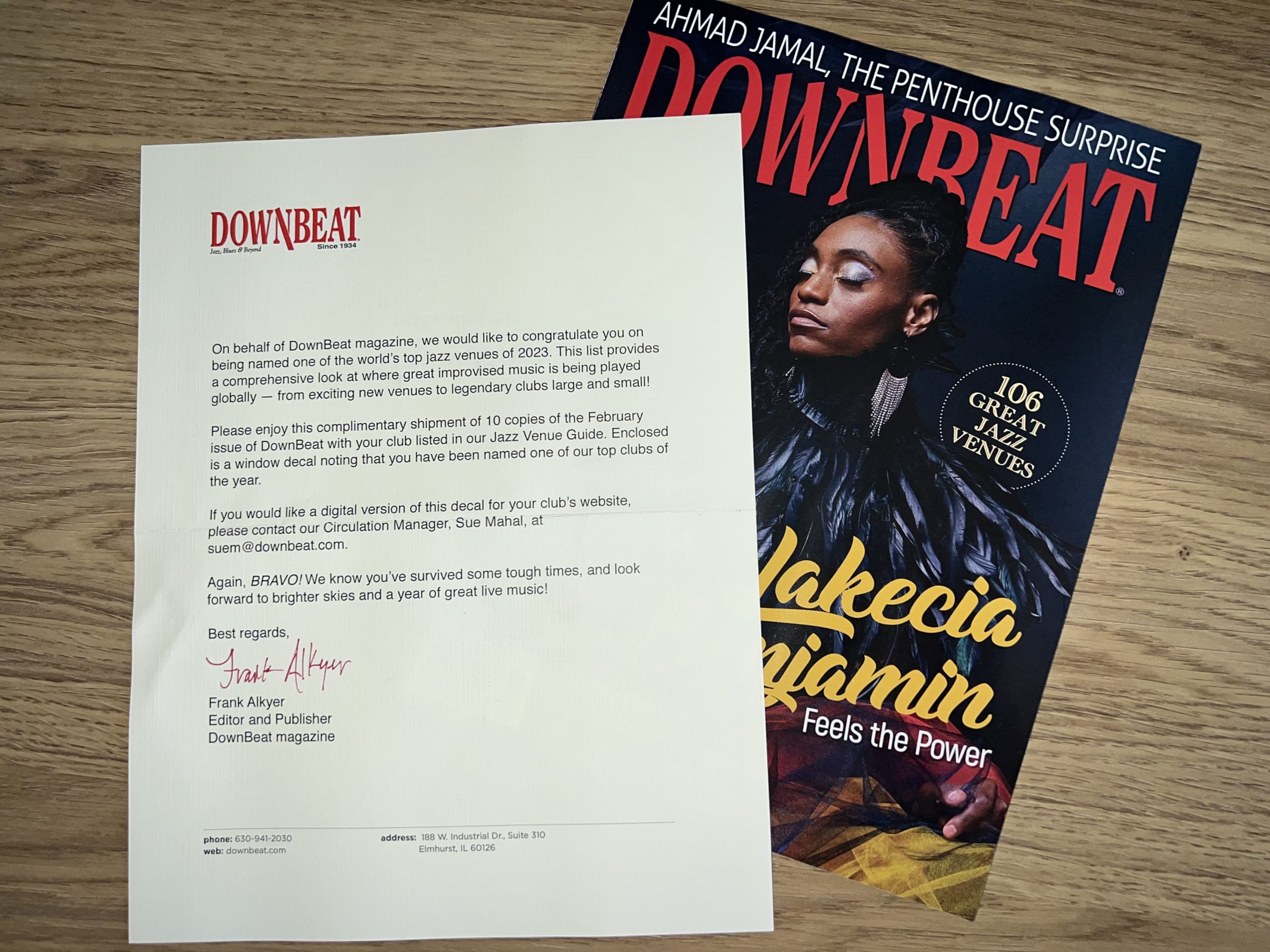 Ravenscroft named a top Jazz Venue - The Ravenscroft