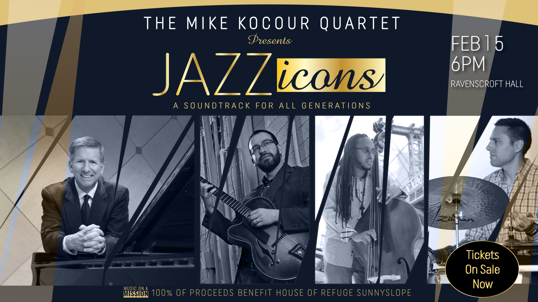 The Mike Kocour Quartet Presents: Jazz Icons, A Soundtrack for All ...